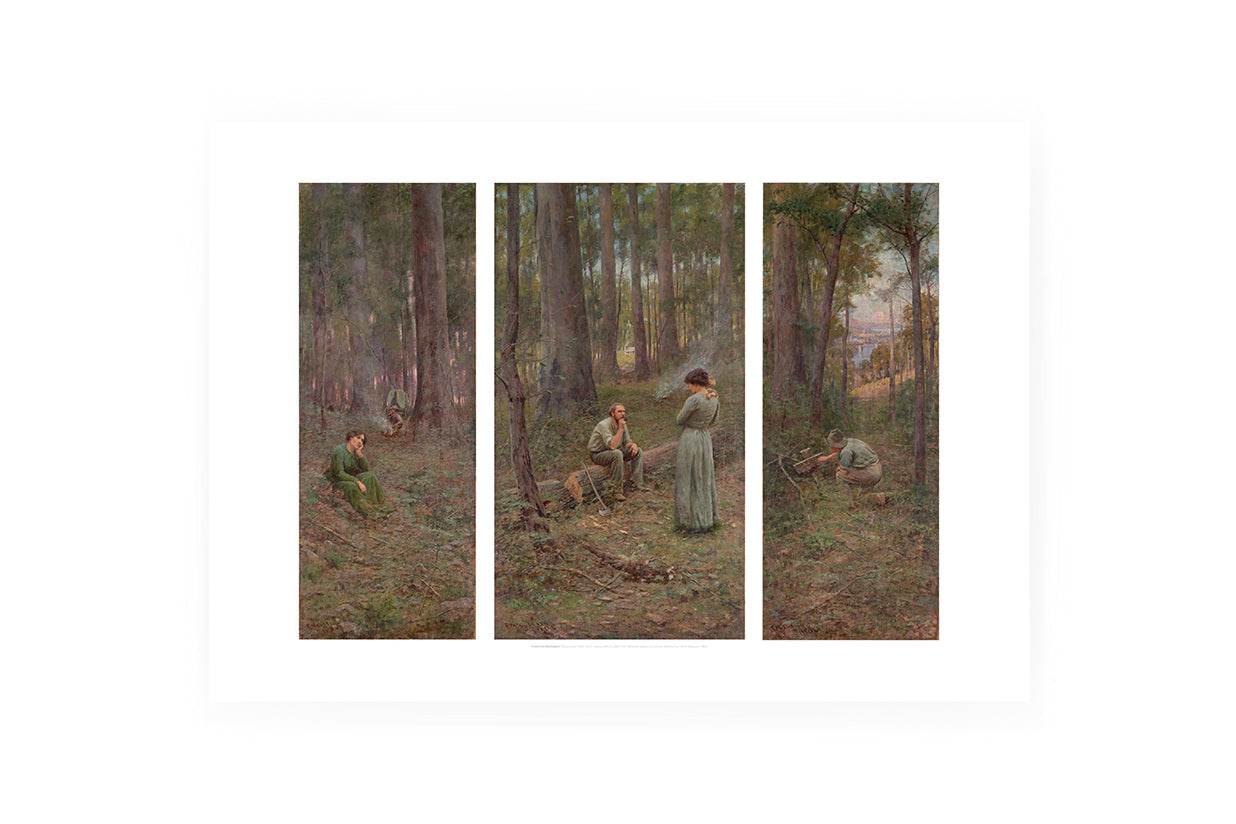 Poster - Frederick McCubbin, The Pioneer – NGV design store